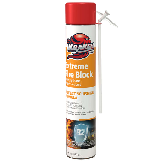 Kraken Bond Fireplace Sealant - High Temp, Easy Application, Durable