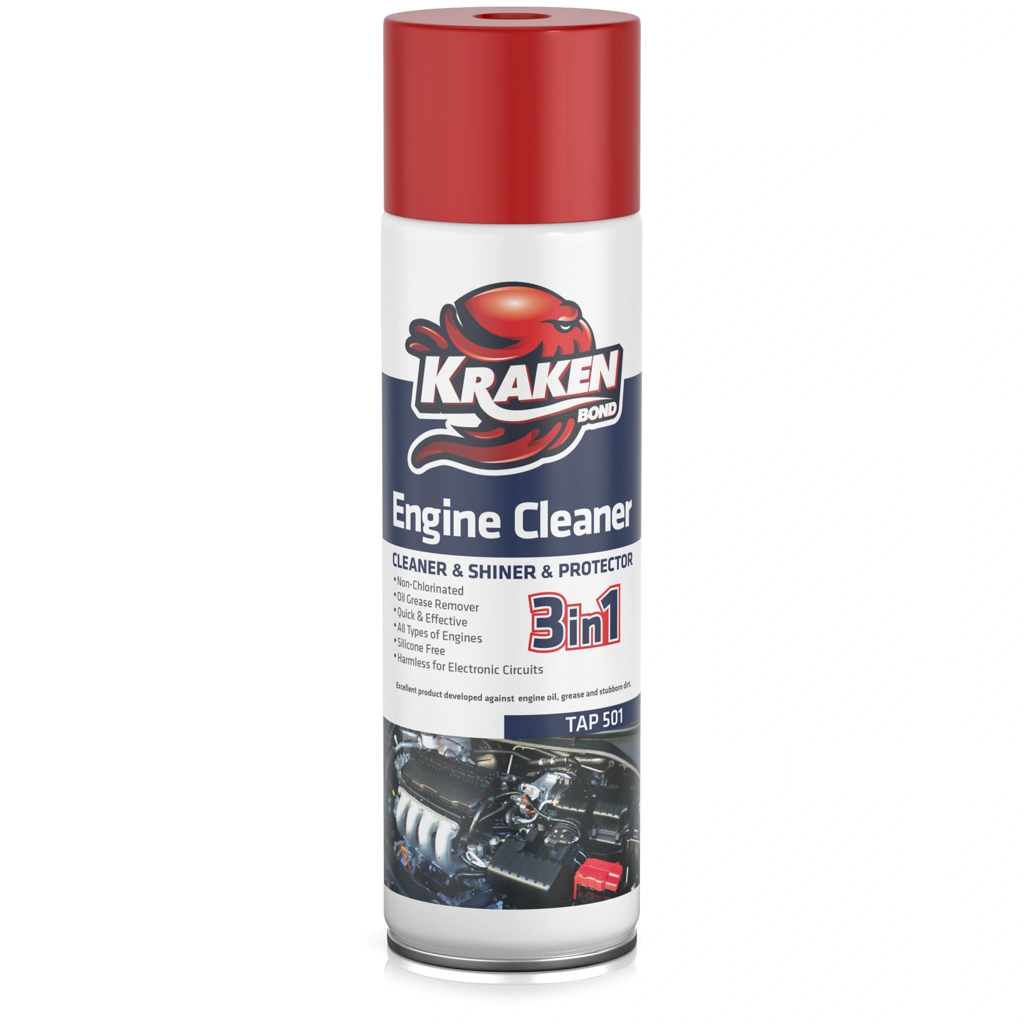 Engine Cleaner and Degreaser Spray - 12.3 oz