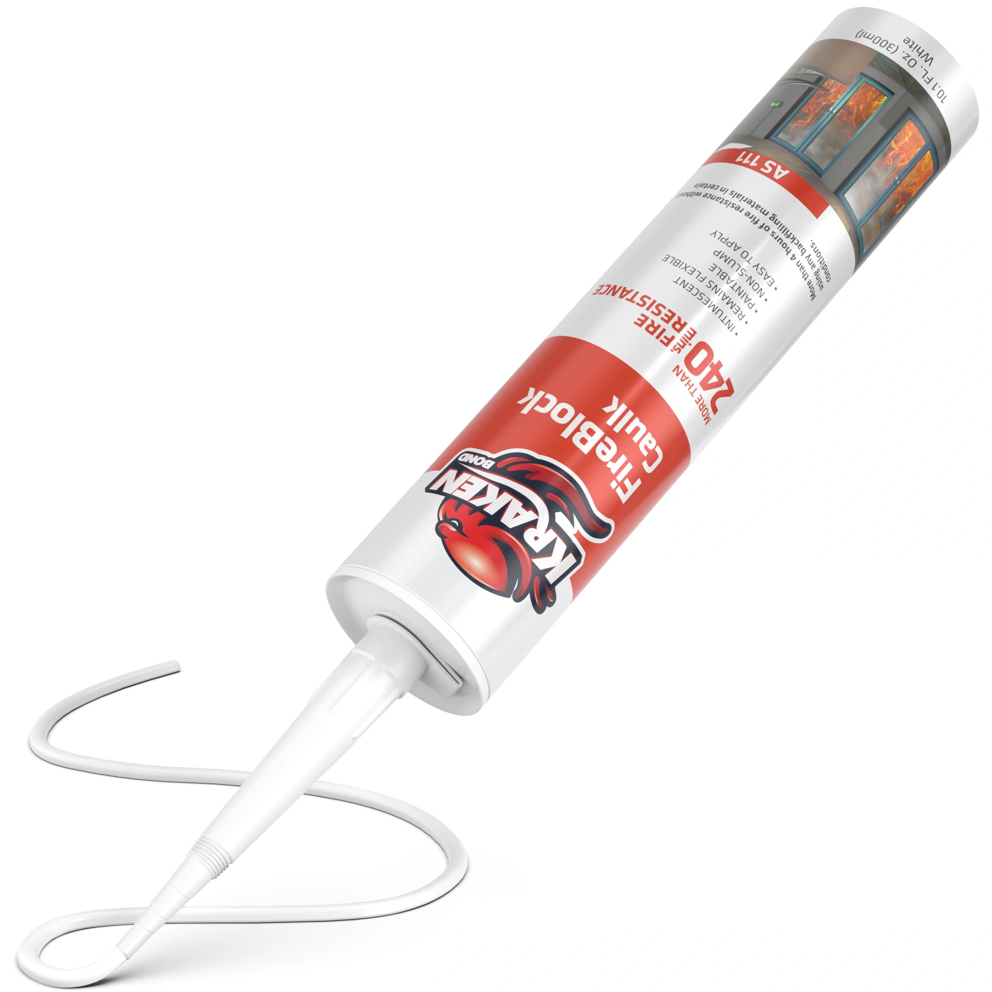 Fire Block Caulk - Water-Based Acrylic Sealant
