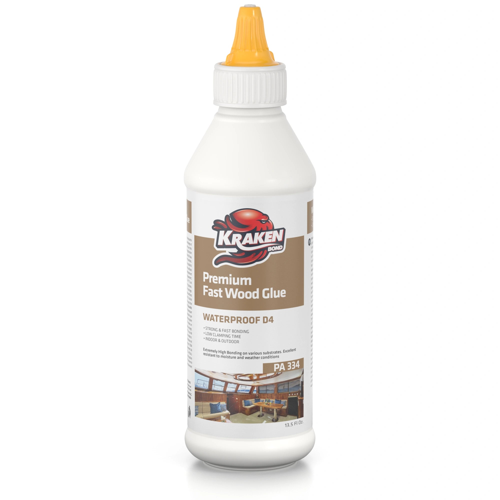 D4 Premium Fast Wood Glue | High-Strength Polyurethane Adhesive