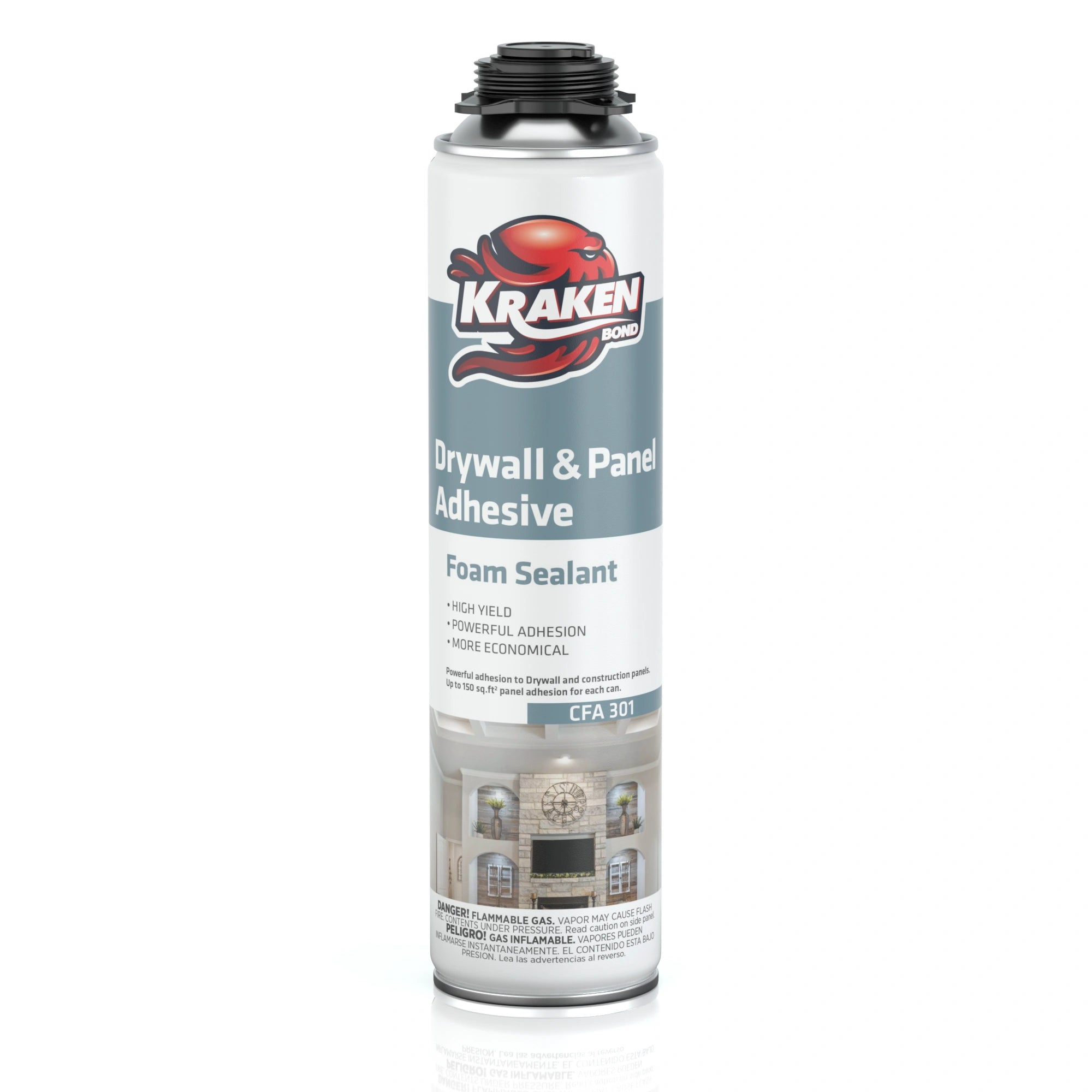 Kraken Bond Drywall & Panel Construction Foam Adhesive