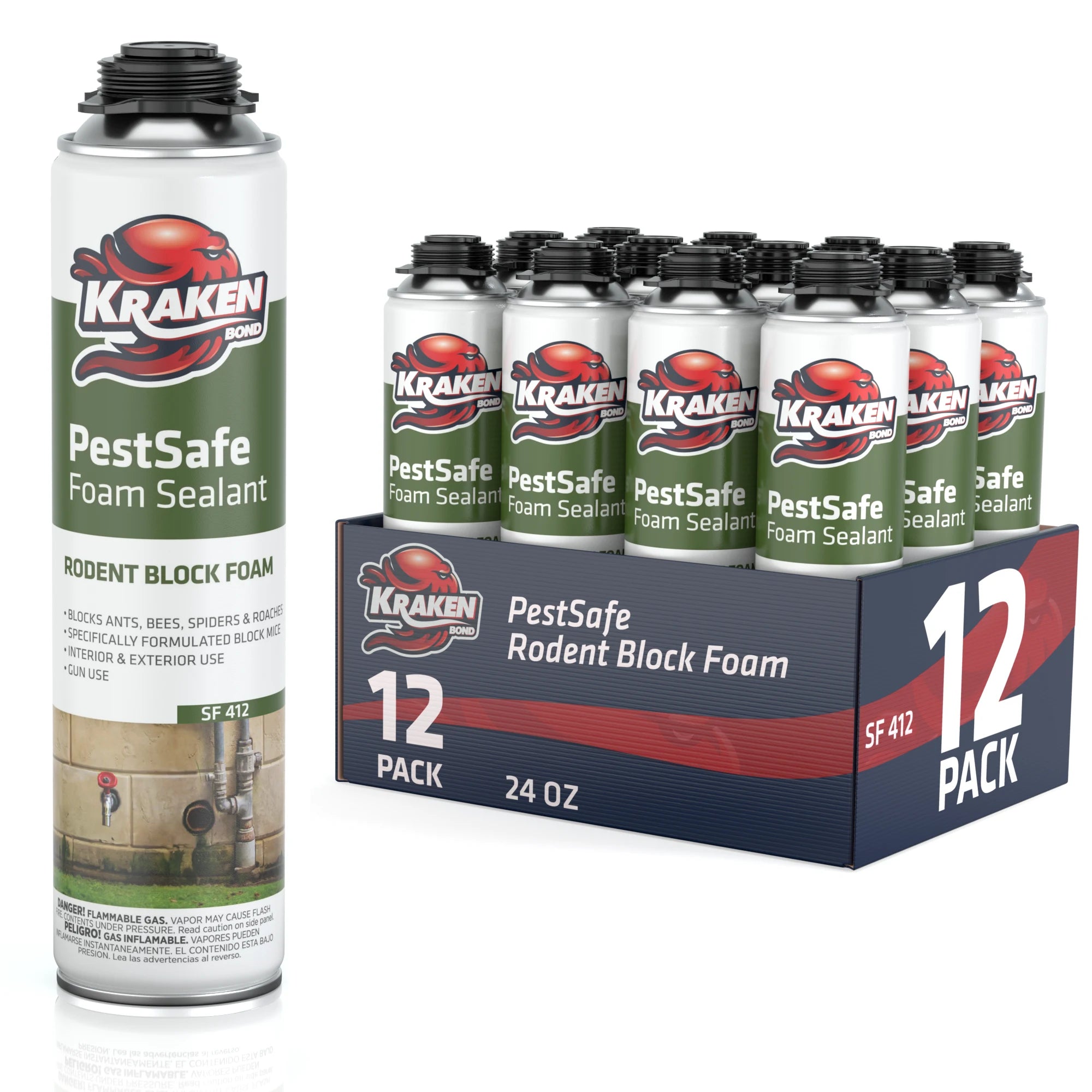 Pro PestSafe Foam Sealant | Rodent Proof Spray Foam
